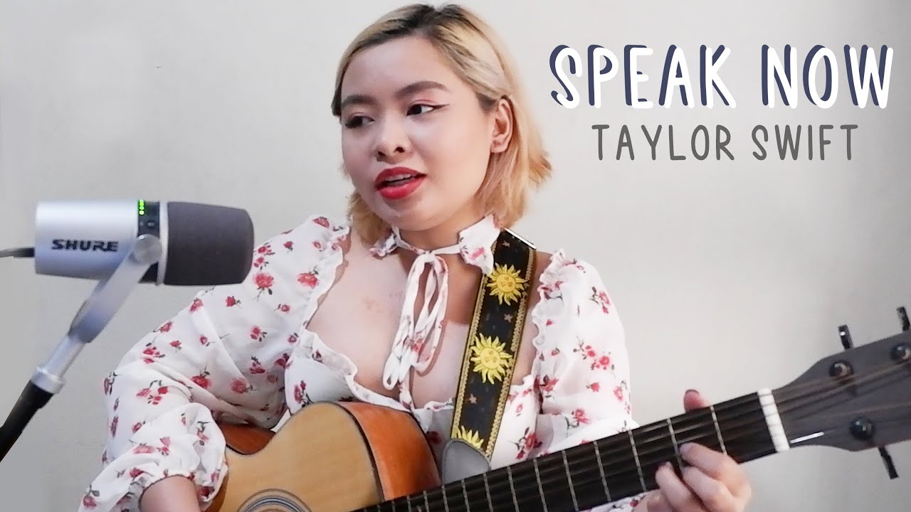 Speak Now - Taylor Swift (Reeza Tapia's Cover) - YouTube