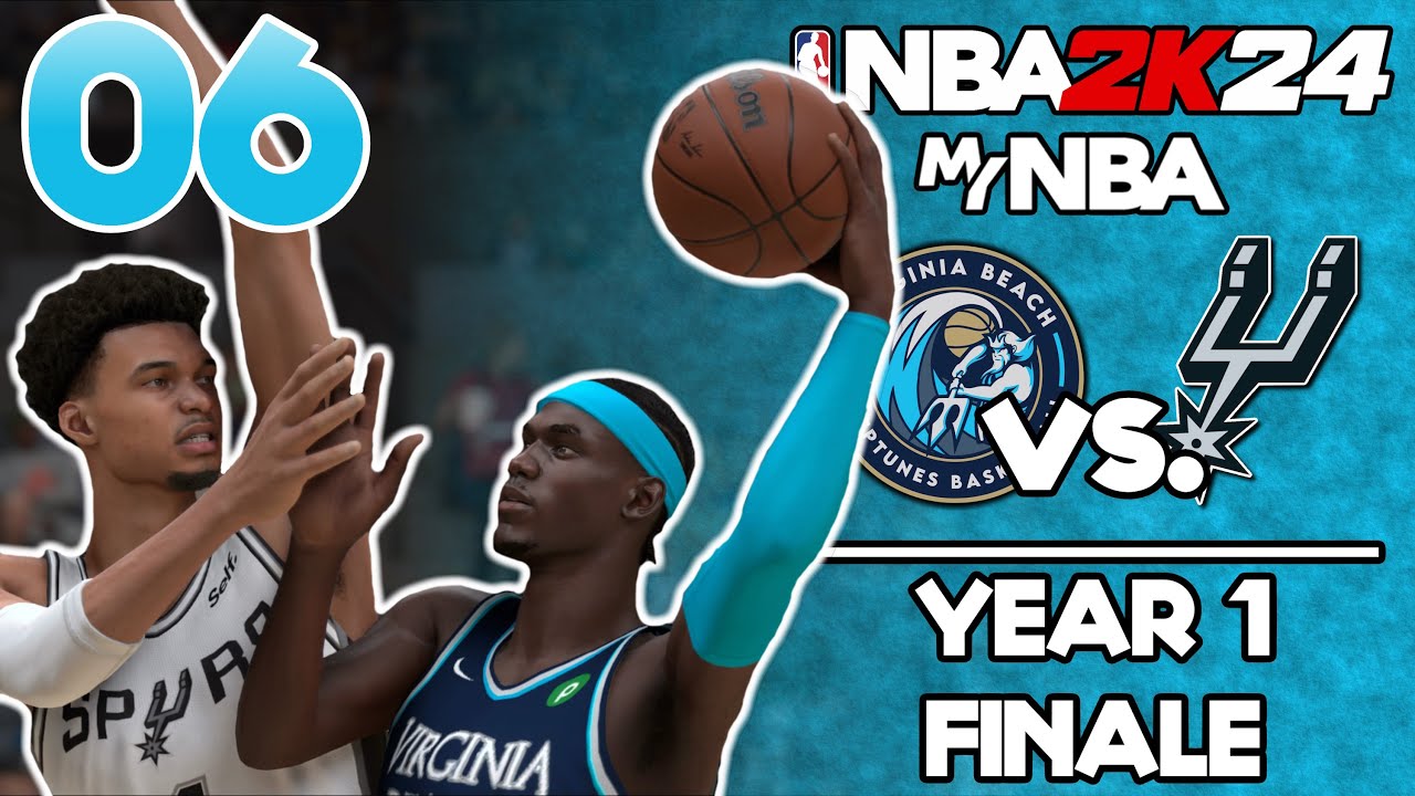 Facing Victor Wembanyama in the YEAR ONE FINALE! - NBA 2K24 MyNBA Expansion | Ep.6 - YouTube