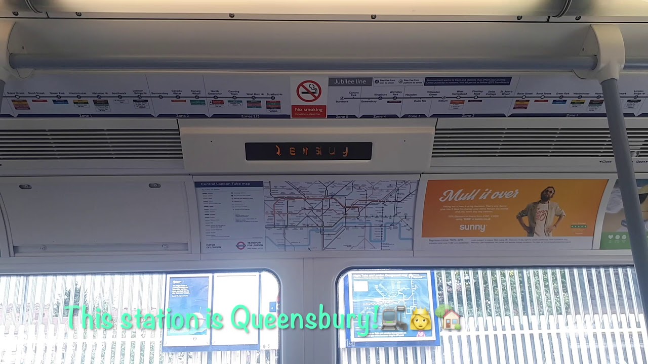**Refurbished** Ride on the Jubilee Line from Neasden to Stanmore ...