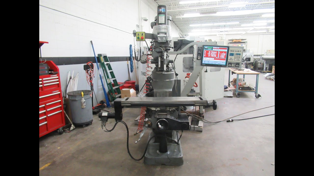 Bridgeport EZ Trak Series I 2-Axis CNC Vertical Milling Machine ...