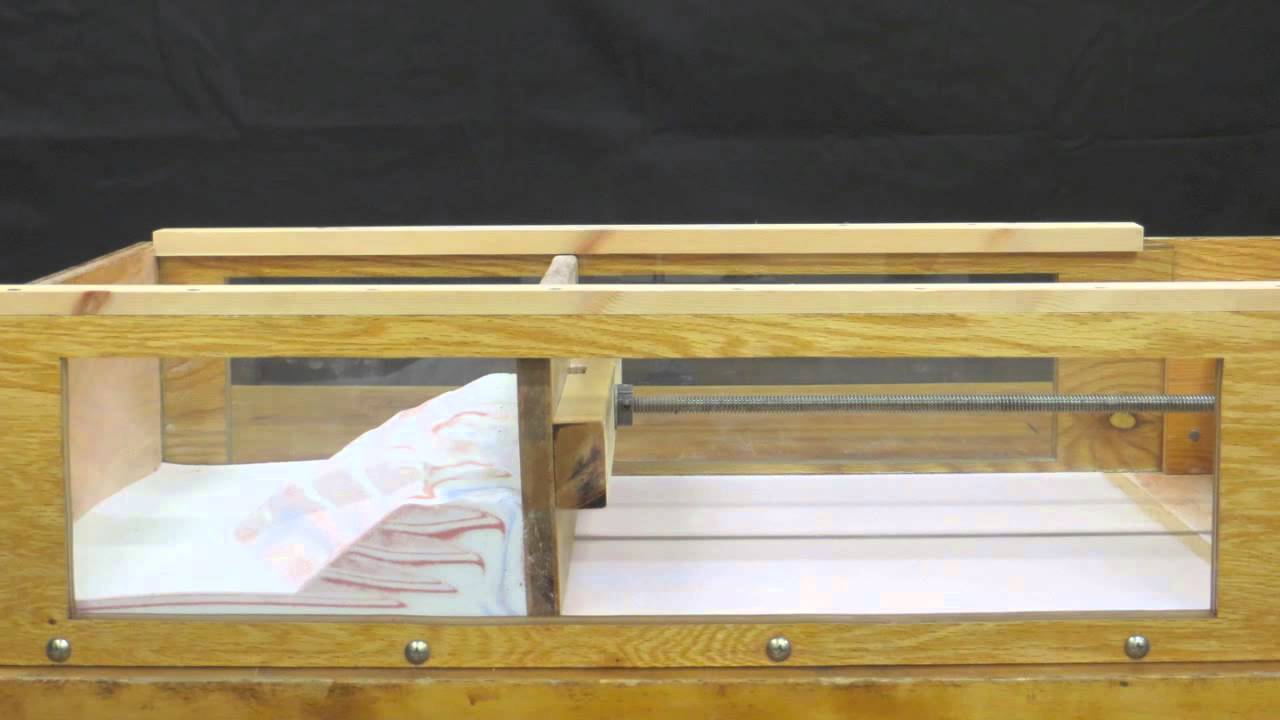 Sandbox experiment - erosion of a thrust wedge - YouTube