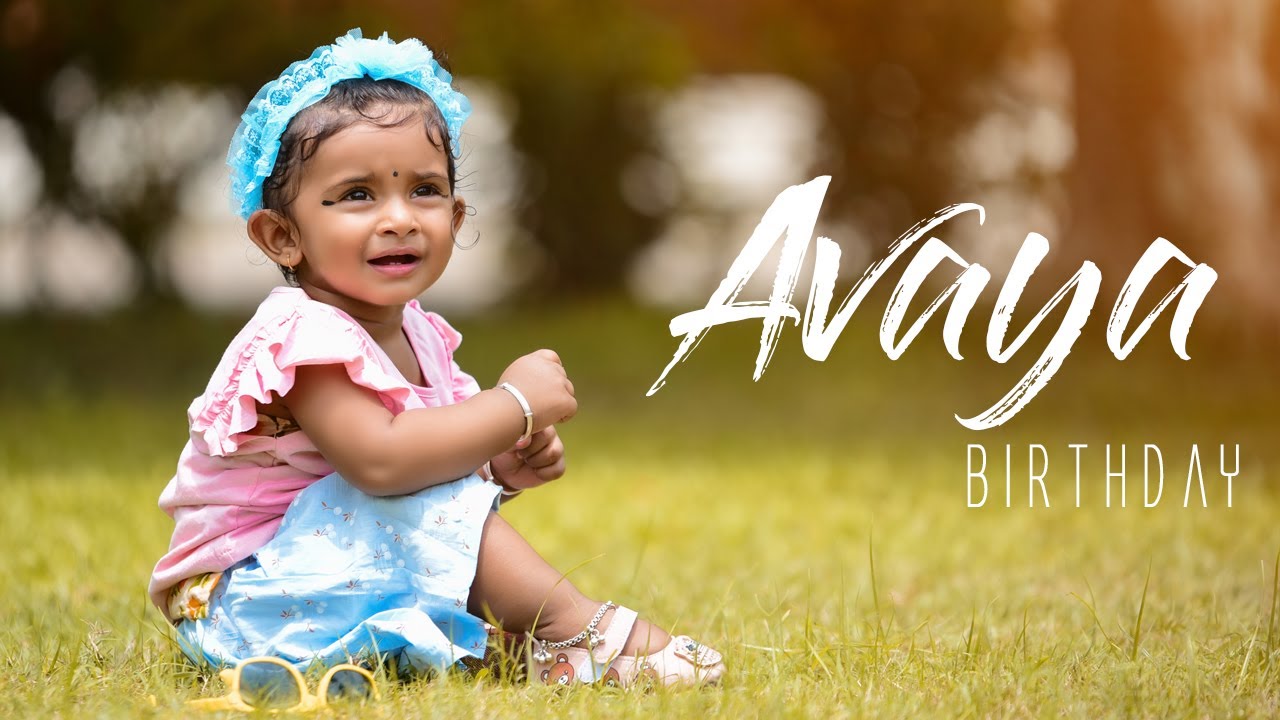 AVAYA 1st PRE BIRTHDAY | DESIGN HOUSE - YouTube