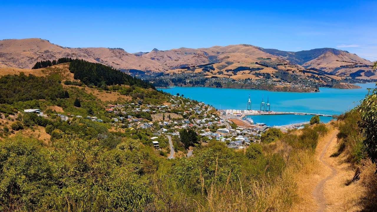 Hornbrook Track. Walk from Lyttelton to Summit Road. - YouTube