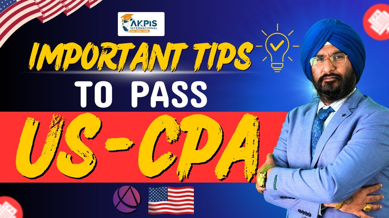 How To PASS US CPA I Important Tips to Pass US CPA I US CPA Course #uscpafees #uscpacoaching # ...