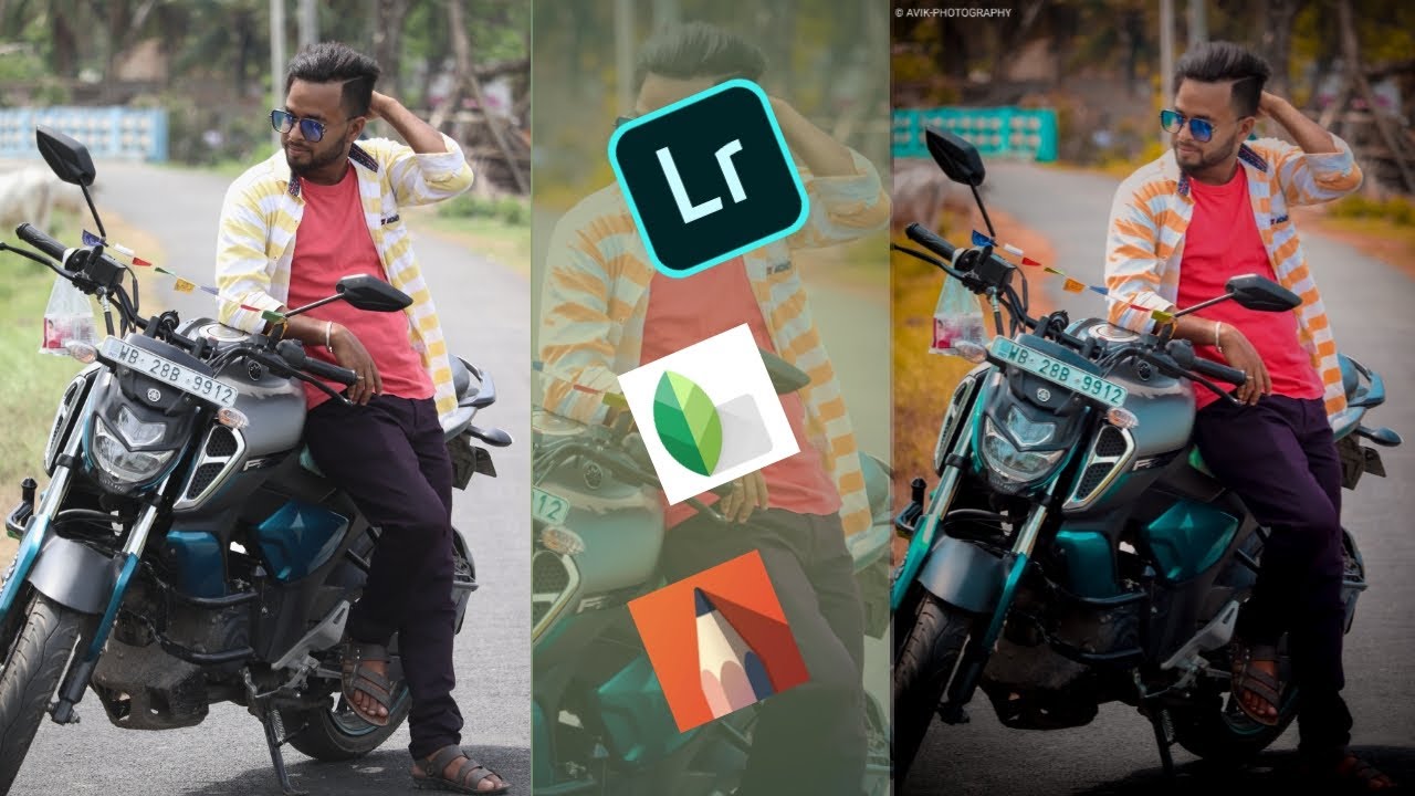 || Lightroom photo editing trick || dark street Lightroom 2020 best photo editing trick | Avik ...