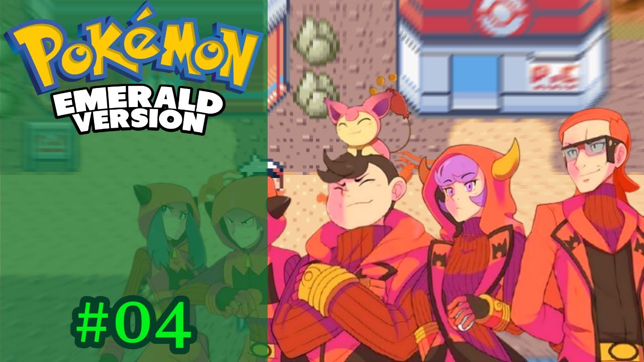EQUIPE MAGMA AGINDO! (Pokémon Emerald #04) - YouTube