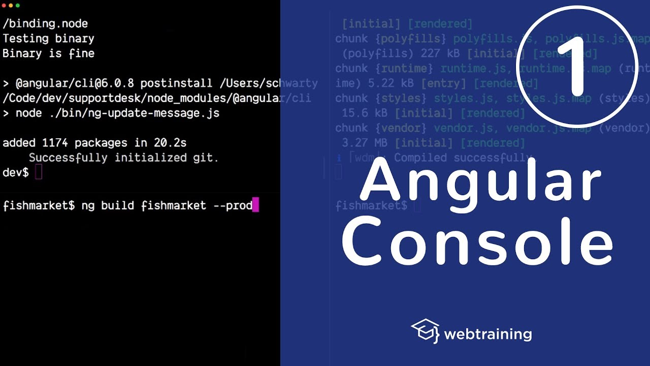 Angular Console - Parte 1 - YouTube