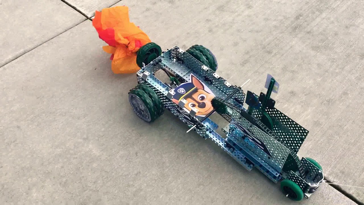 VEX Pull Toy - Paw Patrol Drag Car - YouTube