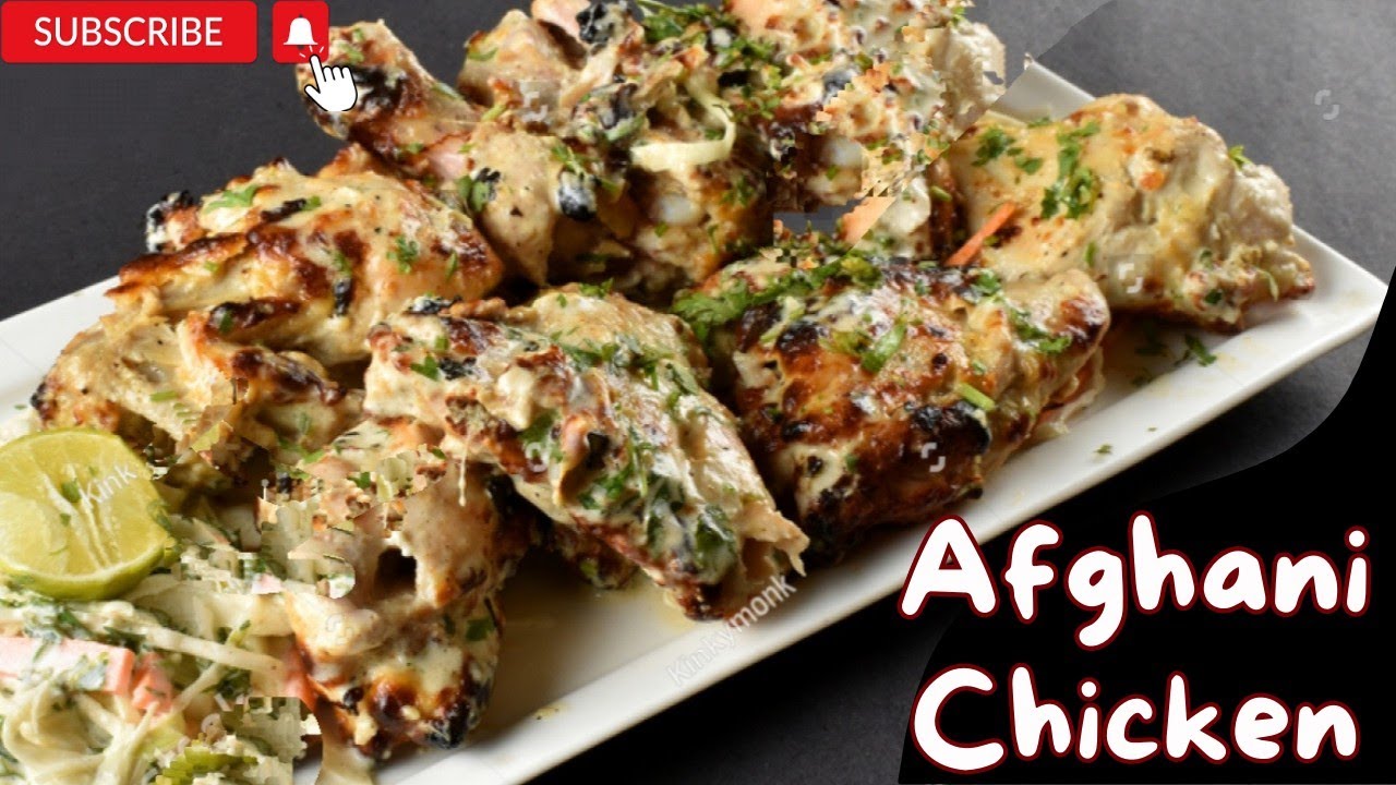 Afghani Chicken Recipe,Easiest Afghani Chicken With Delicious Greavy ...