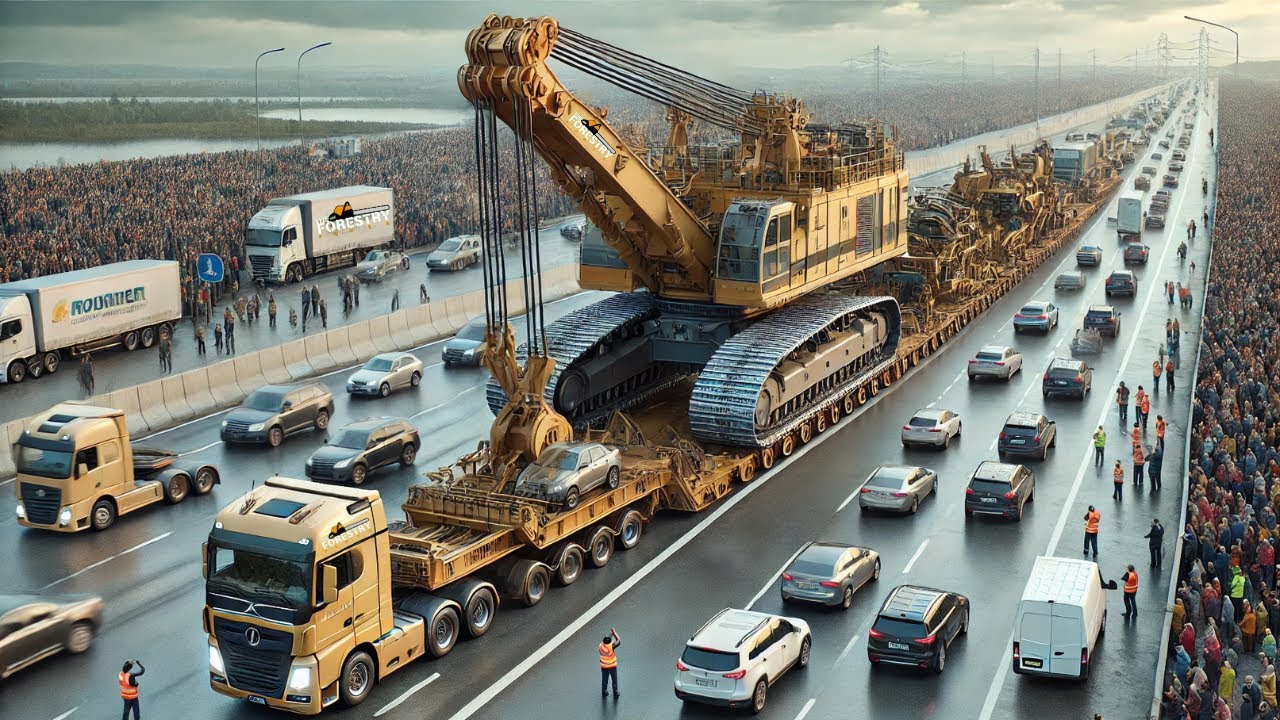 World's Biggest Heavy Machinery in Action | Extreme Oversize Truck ...