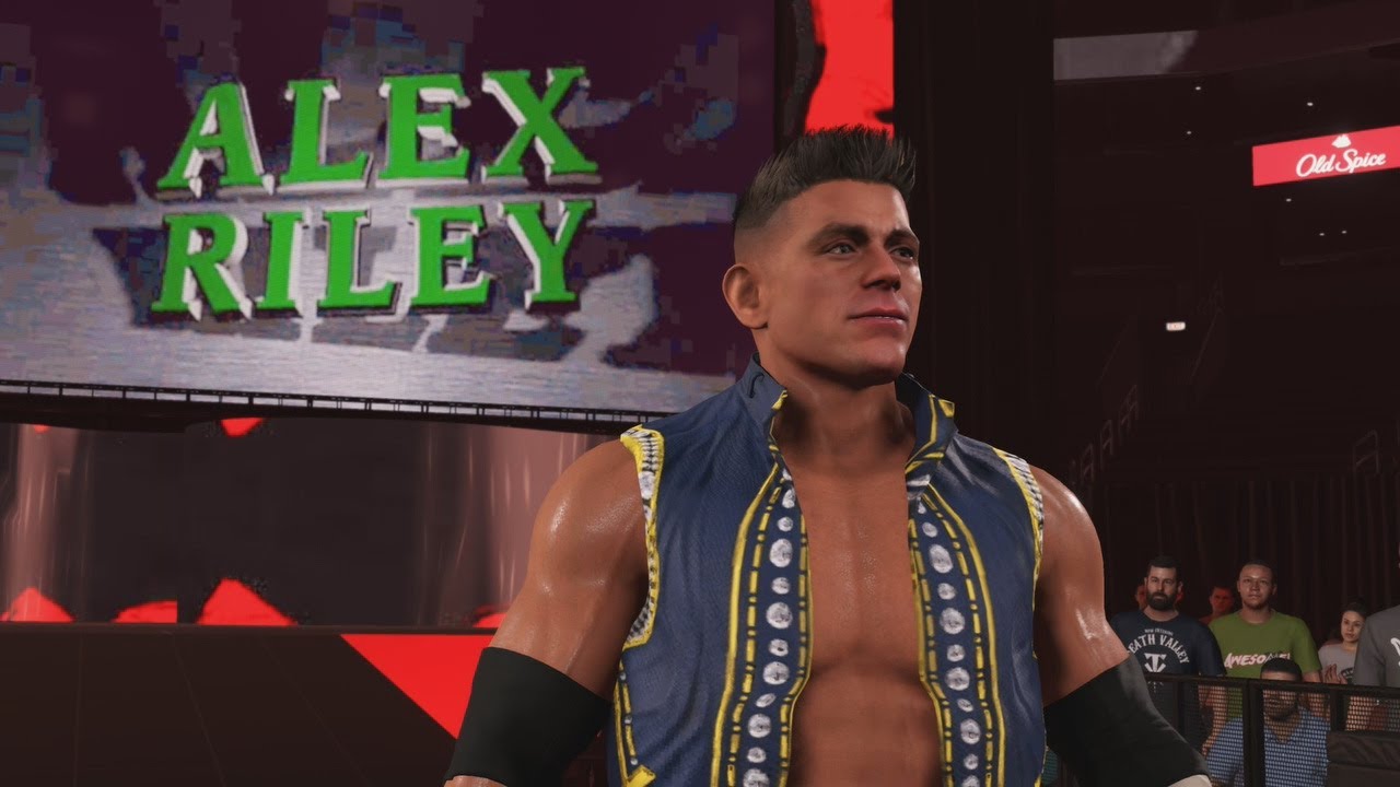 WWE2K22 ALEX RILEY '11 ENTRANCE W/TUTORIAL (NO MODS) - YouTube