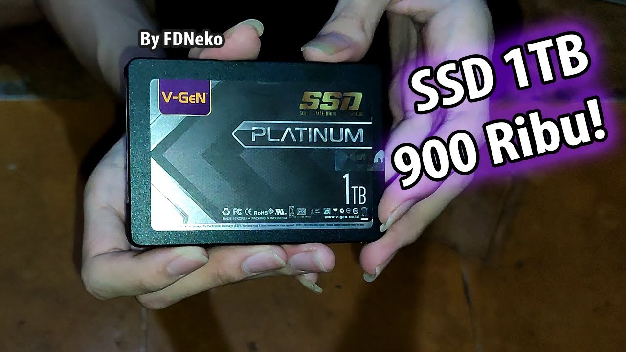 Unboxing SSD VGEN 1TB SATA dan Install Windows 10 | PLUS Testing ...