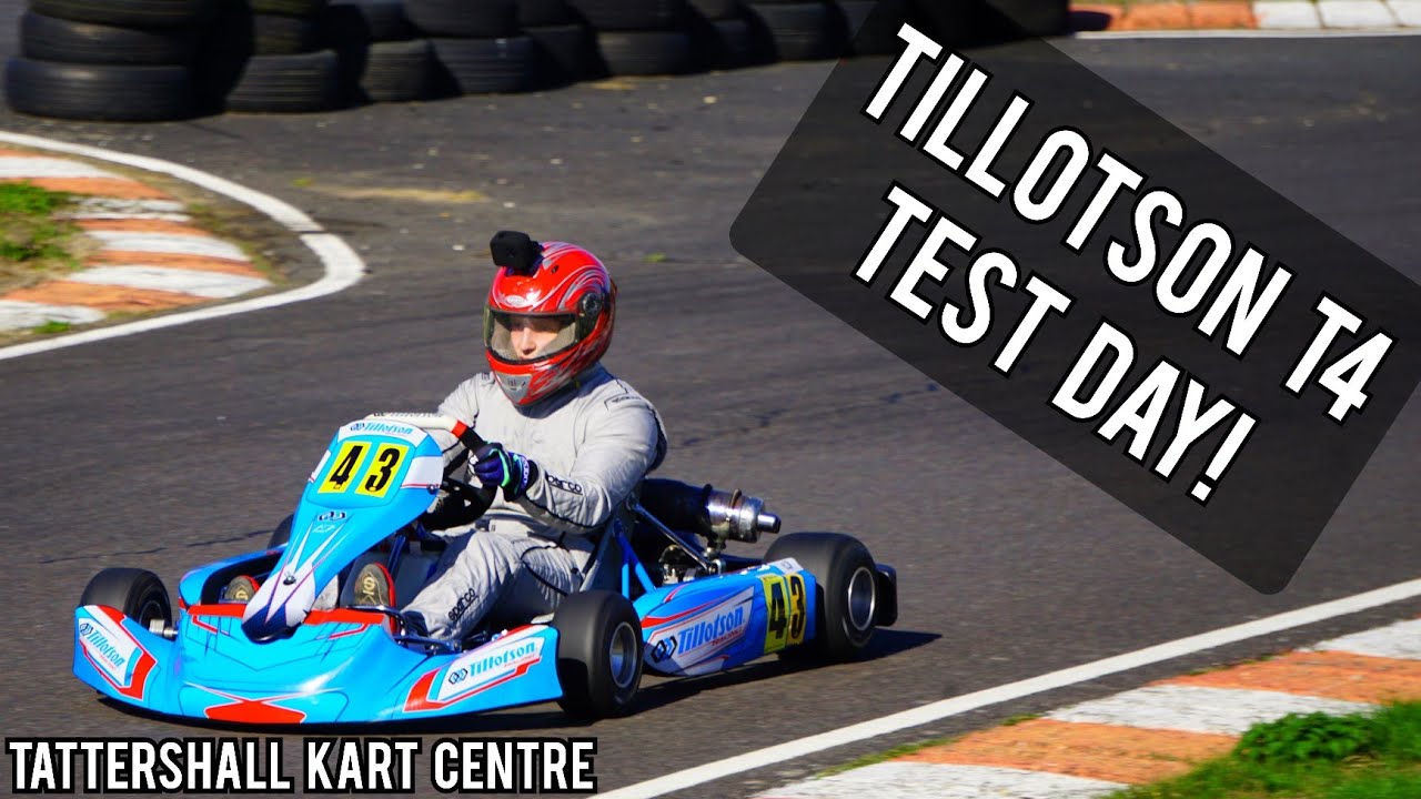 Testing The Tillotson T4 Kart at Tattershall Kart Centre! - YouTube