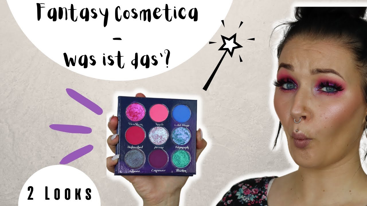 Indie MakeUp Brand Fantasy Cosmetica - Sorcerer Palette I 2 Looks I ...
