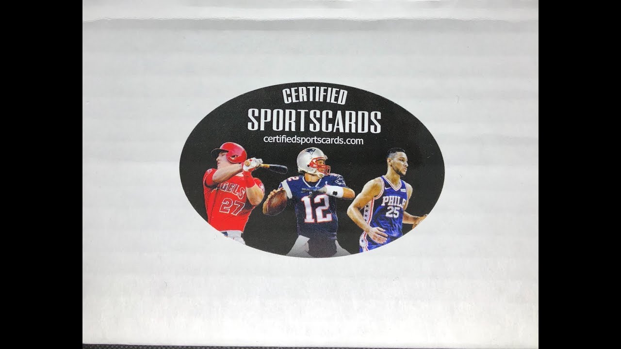 Certified Sportscards High End Football - Series 2! - YouTube