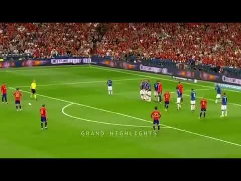Spain - Italy 3 : 0 | İspaniya - İtaliya 3 : 0 | World Cup Qualifiers | Dünya Kuboku Seçmə Mərhələ |
