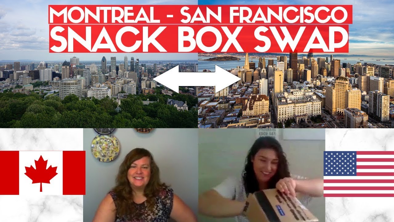 INTERNATIONAL BOX SWAP! USA + Canada - YouTube
