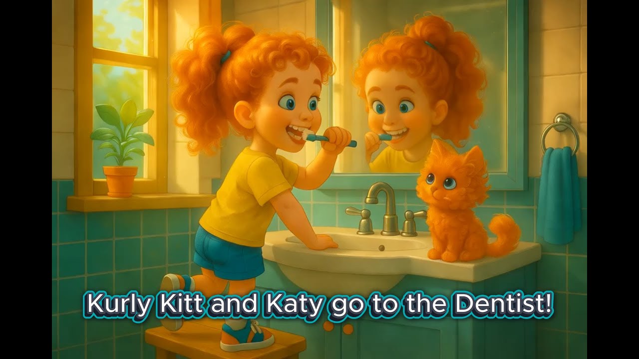 Kurly Kitt and Katy go to the Dentist! - YouTube
