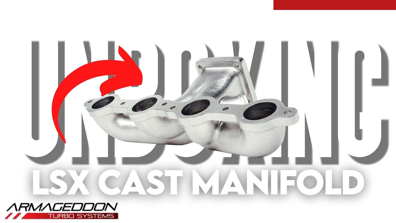 UNBOXING - LSX Cast Iron Twin Turbo Manifold - YouTube