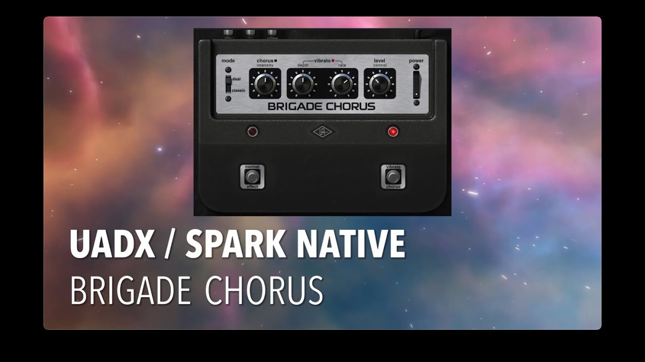 Universal Audio - UADx /Spark Native - Brigade Chorus - YouTube