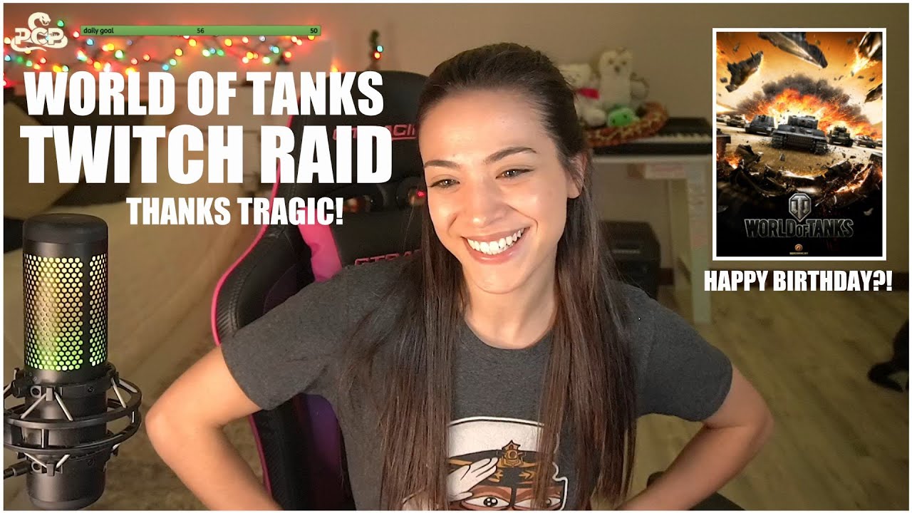 World of Tanks | Official Twitch Channel Raid | PCPatty - YouTube
