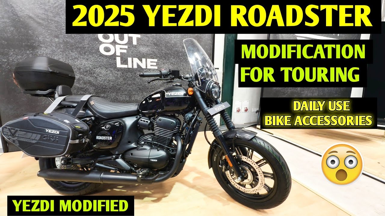 2025 Yezdi Roadster Bike Accessories for Modification | | Yezdi ...