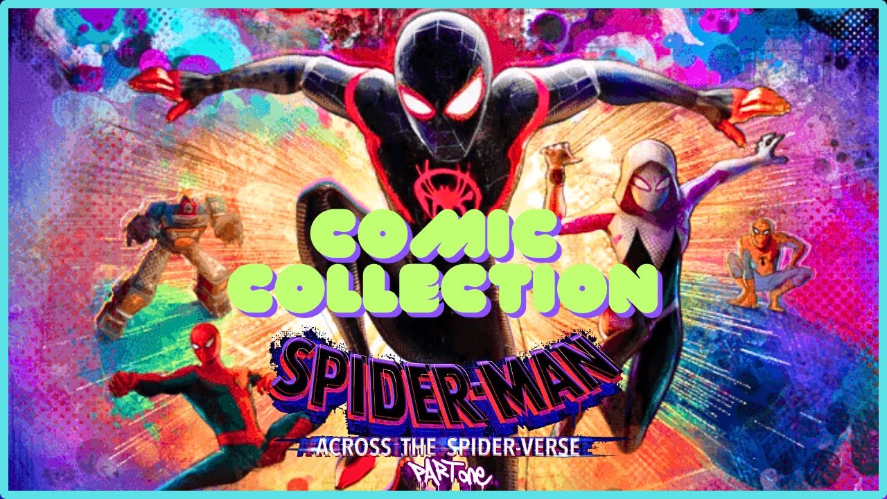 Spider-Man Across the Spider-Verse Comic Book Collection - YouTube