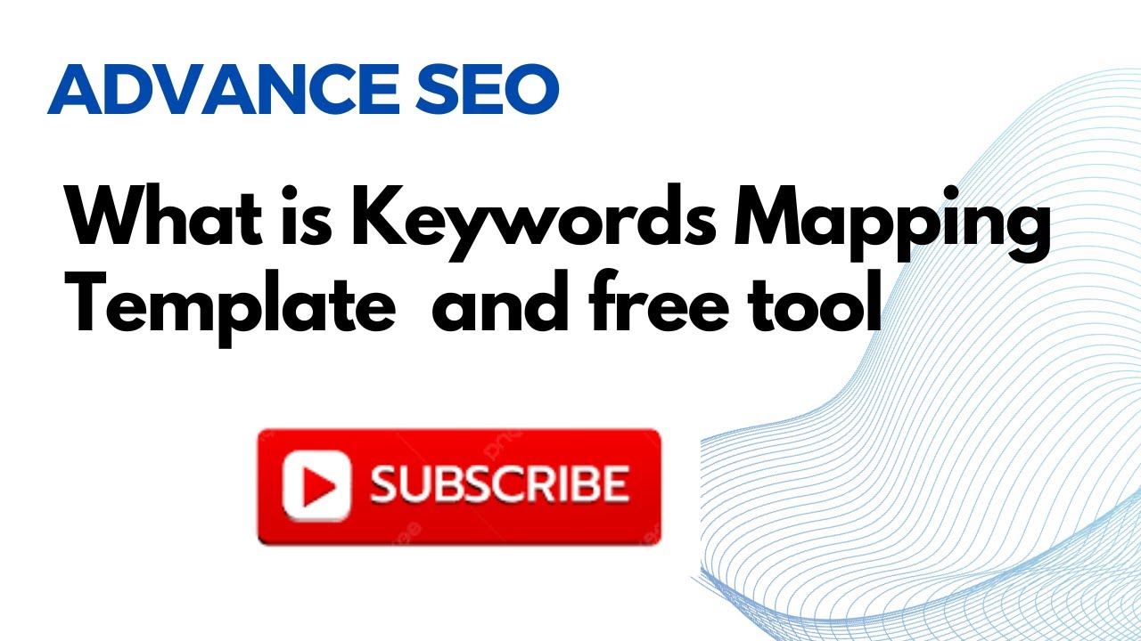 what is Keywords mapping or mind mapping, get free template and tool ...