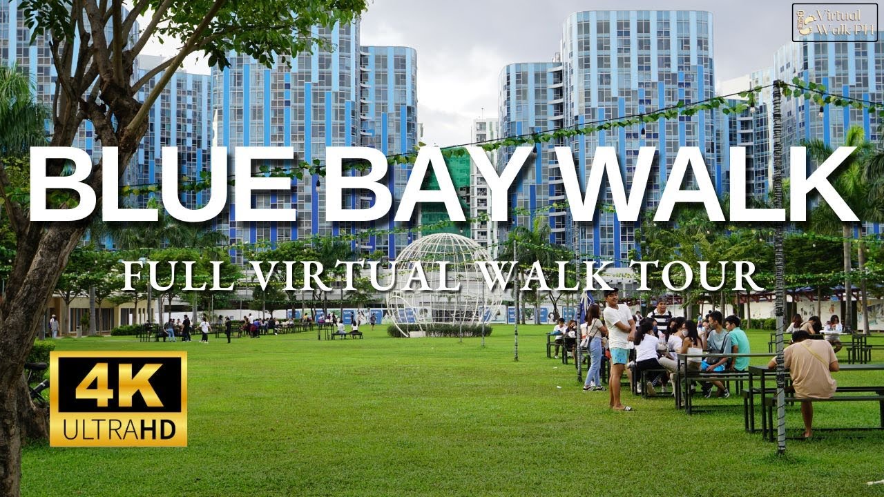 A Hidden Instagrammable Park in Pasay| Blue Bay Walk | Afternoon ...