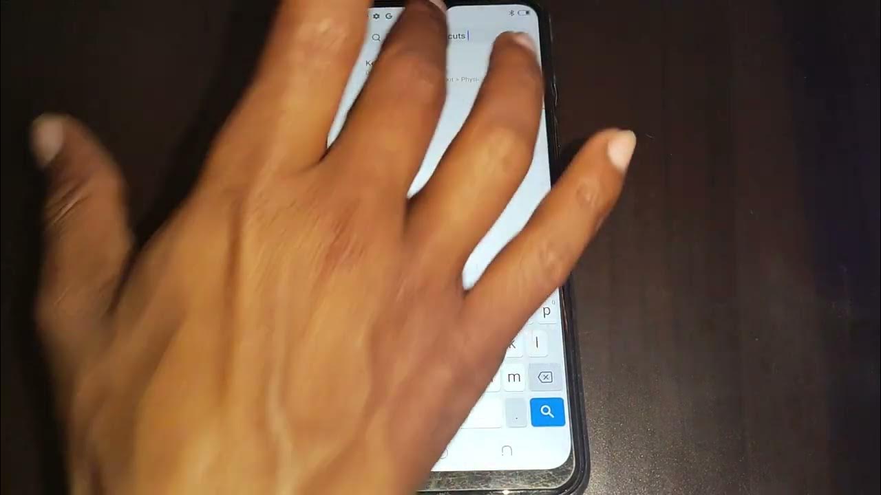 keyboard shortcuts check kaise kare Tecno spark 8T, keyboard shortcuts setting Tecno Spark 8T ...