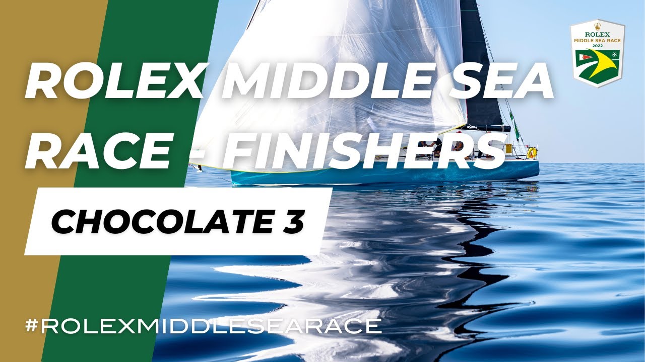 Arrival of Chocolate 3 | François Bopp & Bouwe Bekking | 2022 Rolex ...