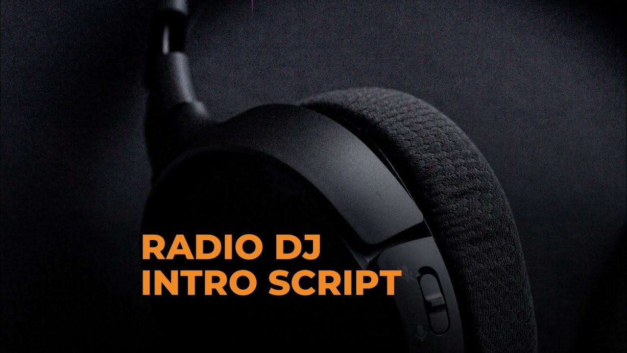 Radio DJ Intro Script Challenge: Fun Voice-Over Practice for Beginners ...