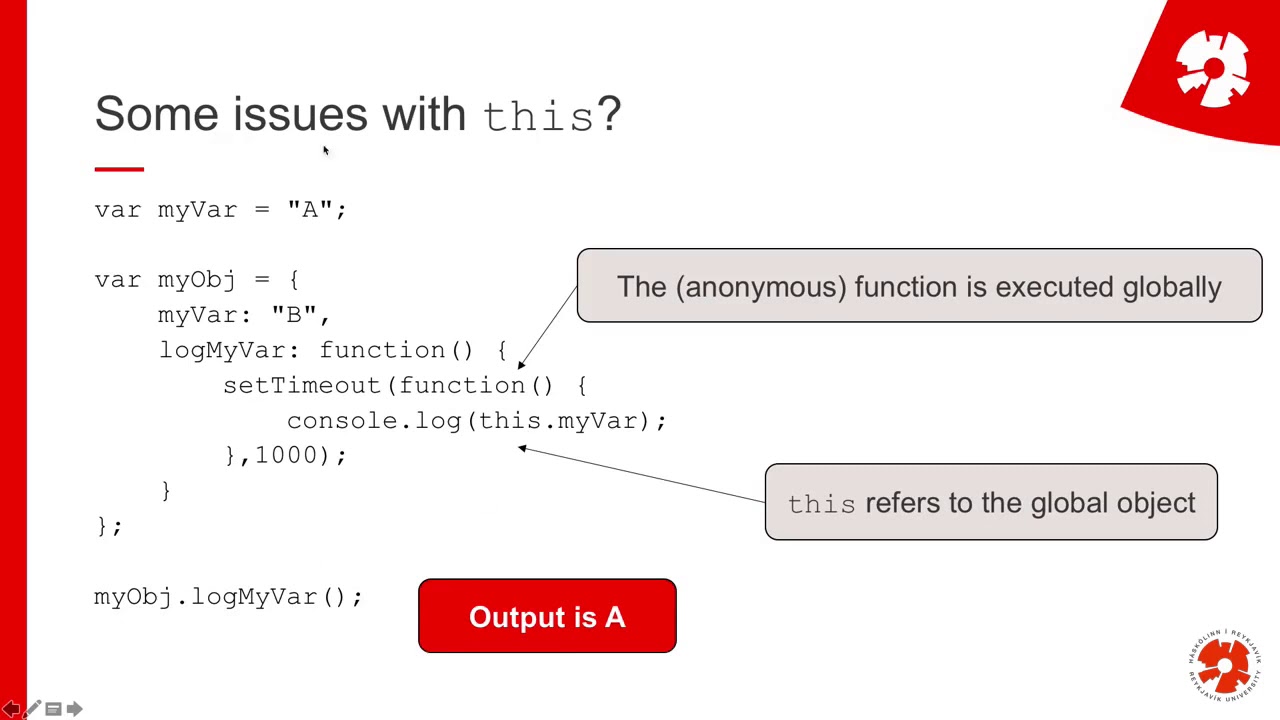 Web Programming I: L14: Server-side JS, p1: Advanced JS concepts - YouTube