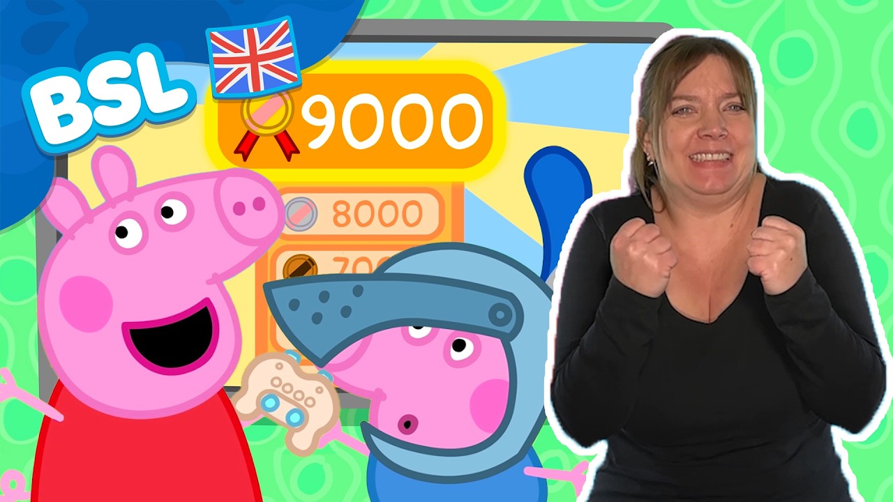 Dragon Dasher! 🎮 BSL Peppa Pig Tales 👋 Peppa Pig - Sign Language for ...