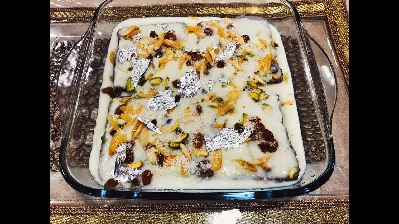 #ummalisweet Umm Ali Arabian Sweet Dish | Made by Seema Shaikh - YouTube