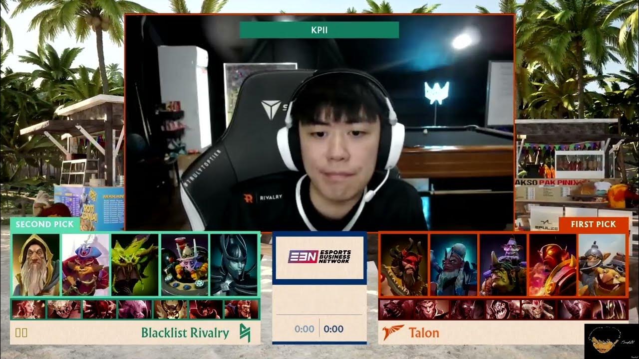 (Dota2) Talon Esports Vs Blacklist Rivalry - Game 1 Highlights (DPC SEA 2023 Tour 3: Division I ...