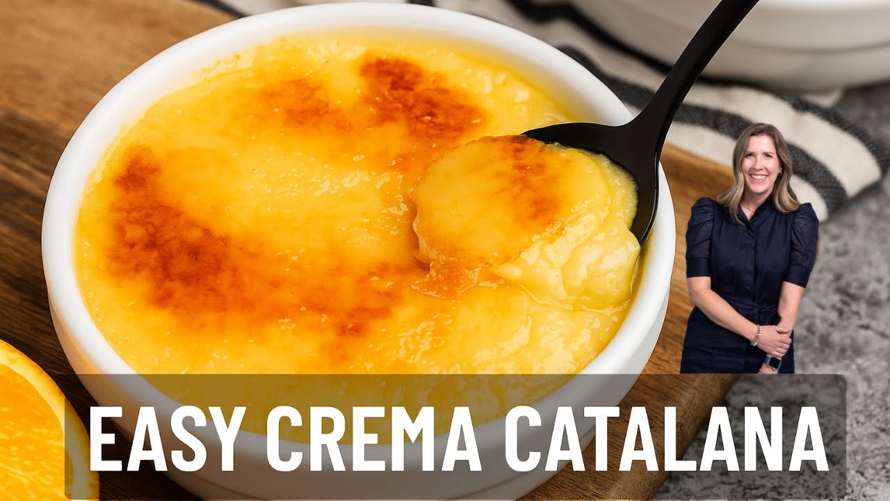 Easy Crema Catalana – Classic Spanish Dessert - YouTube