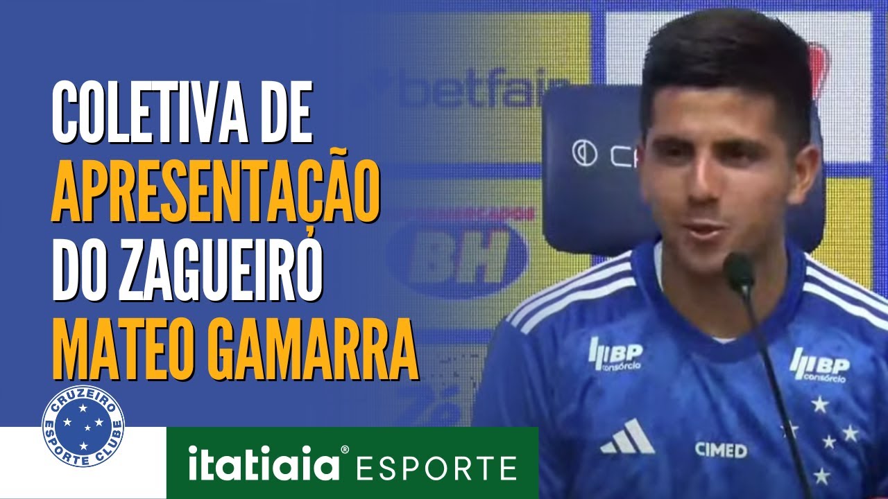 APRESENTADO, GAMARRA REVELA MOTIVO DA ESCOLHA PELO CRUZEIRO E CITA ...