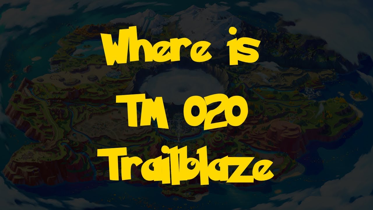 Where Is: TM 020 - Trailblaze (Pokemon Scarlet & Violet) - YouTube