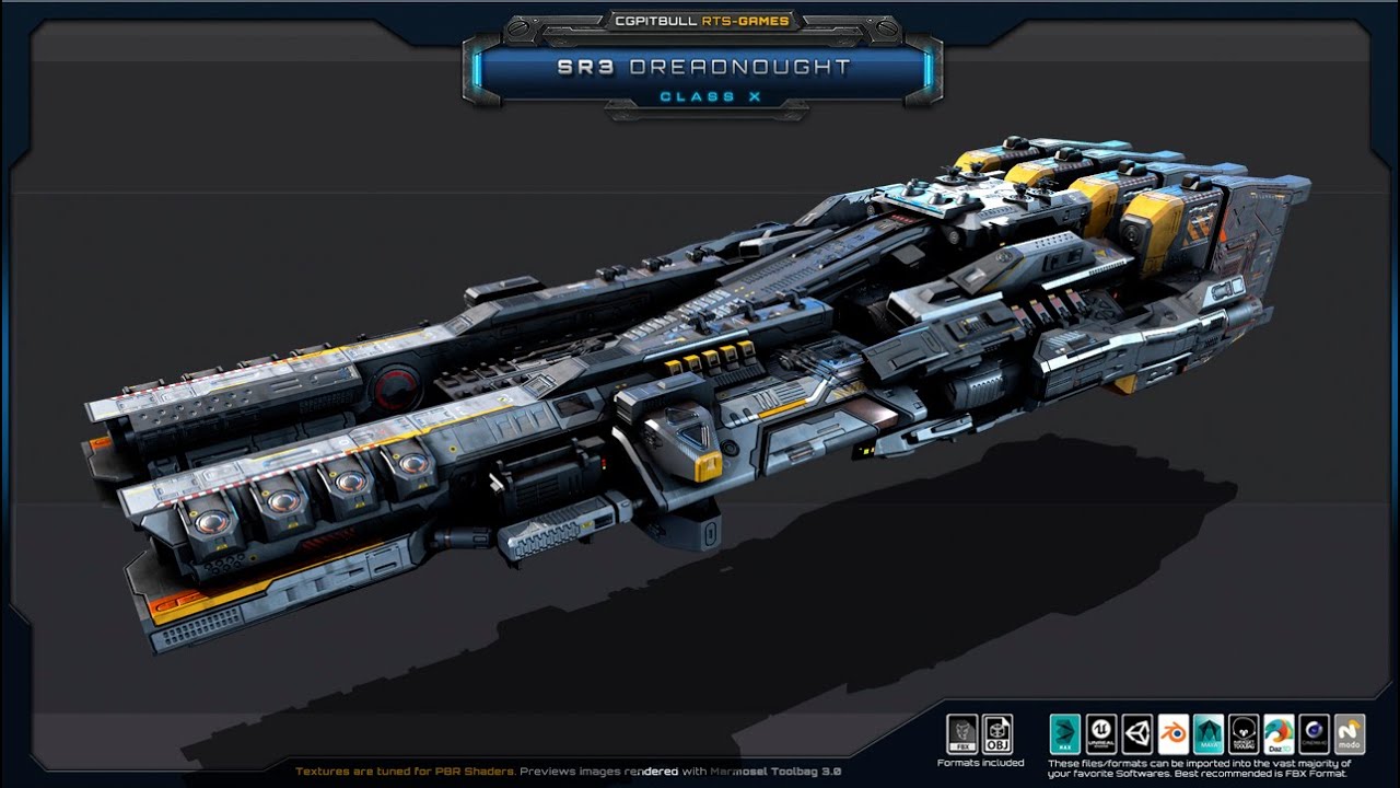 RTS Games - SR3 Dreadnought- Class X / Update 2021 - YouTube
