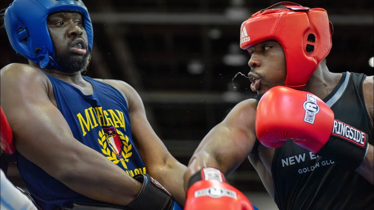 2024 national Golden Gloves Final #1 Ranked Supper Heavy weight GILBERT ...