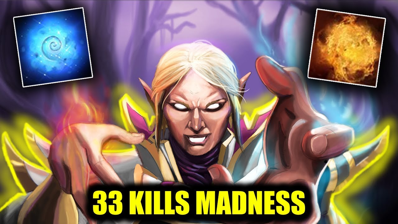 33 KILLS MADNESS Quas Exort Invoker Build - YouTube