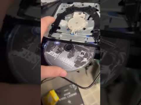 How to eject the discs stuck in PS4 Slim - YouTube