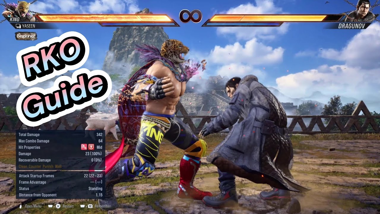 Tekken 8 King RKO Guide + Crazy Okies - YouTube