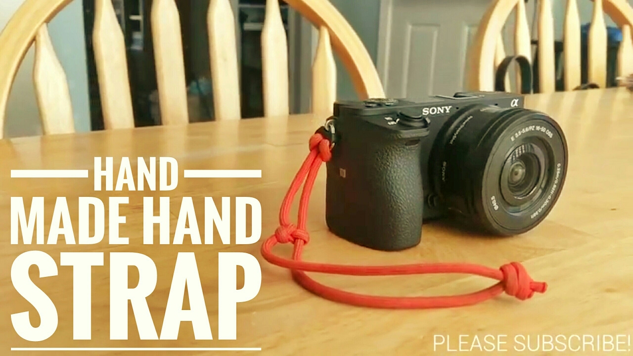Sony A6500 DIY Camera Strap - YouTube
