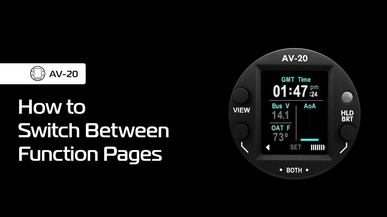 AV 20 S How To Switch Between Function Pages YouTube AV 20 S How To Switch Between Function Pages YouTube