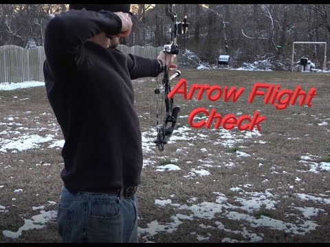 Black Eagle Deep Impact Arrow Flight Check - Athens Ridge 32