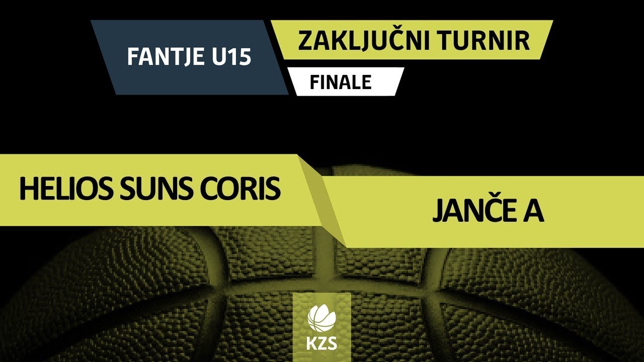 F8MU15 - Helios Suns Coris : Janče A - finale - Sezona 2018/19 - 2/4 ...