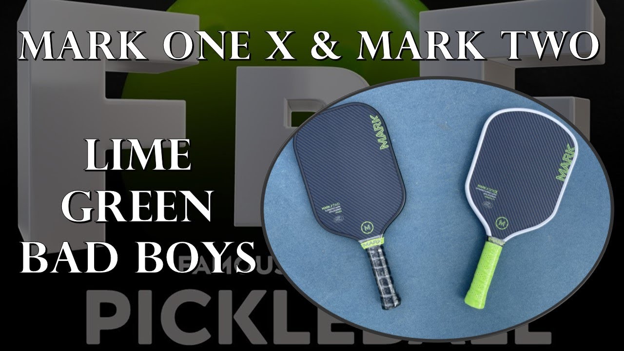 Mark OneX & Mark Two Pickleball Paddle Review - YouTube