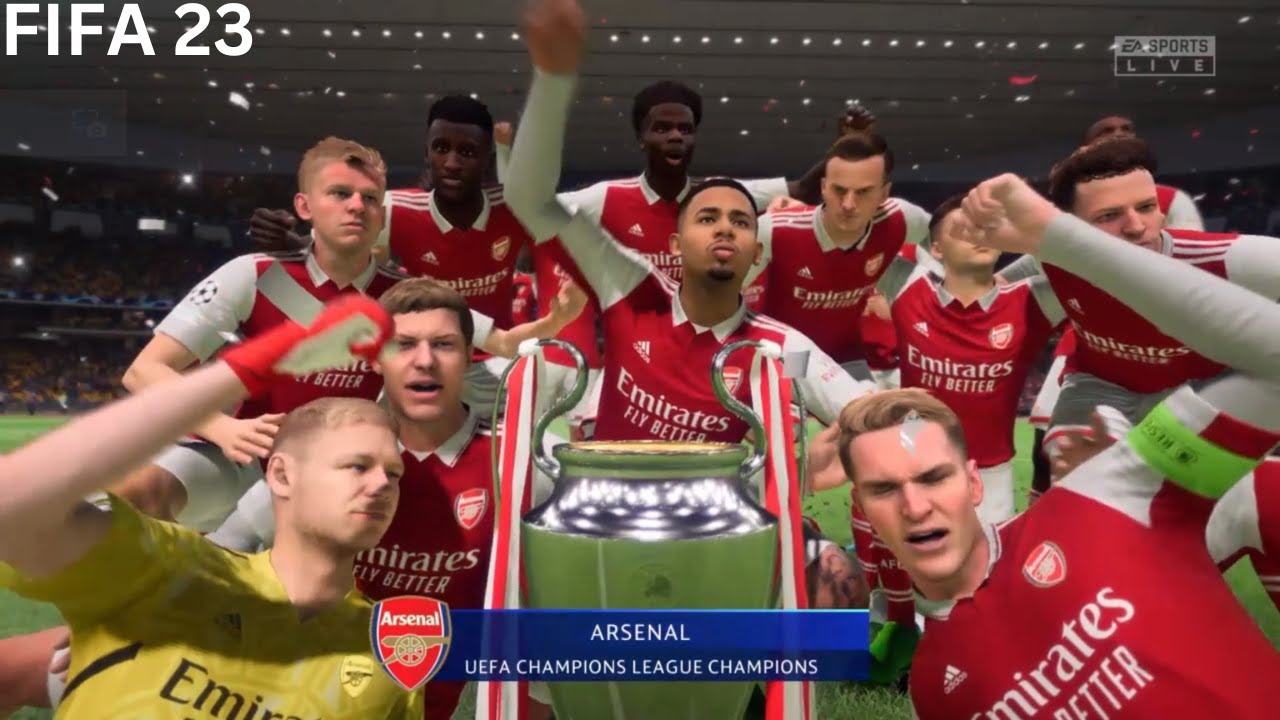 FIFA 23 champions league final Arsenal - YouTube